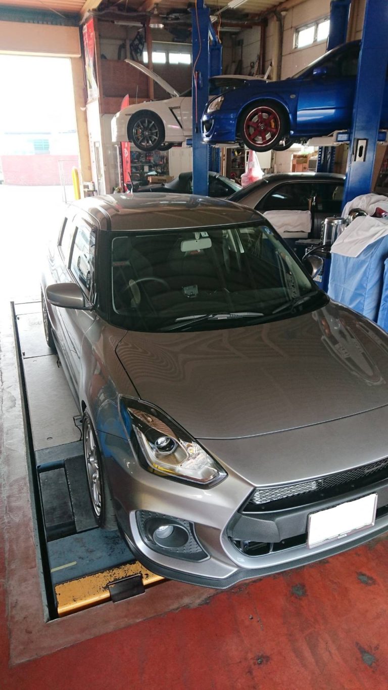 オートファクトリー様（広島県）にてZC33S AT-36BBタービン ミドルブースト現車合わせ | ALIENTECH JAPAN ...